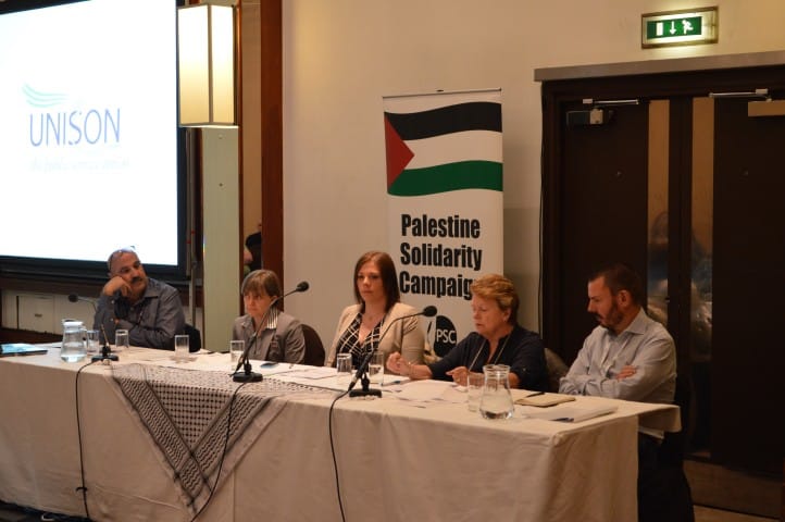 Palestine solidarity centre stage at UNISON Conference - Palestine ...