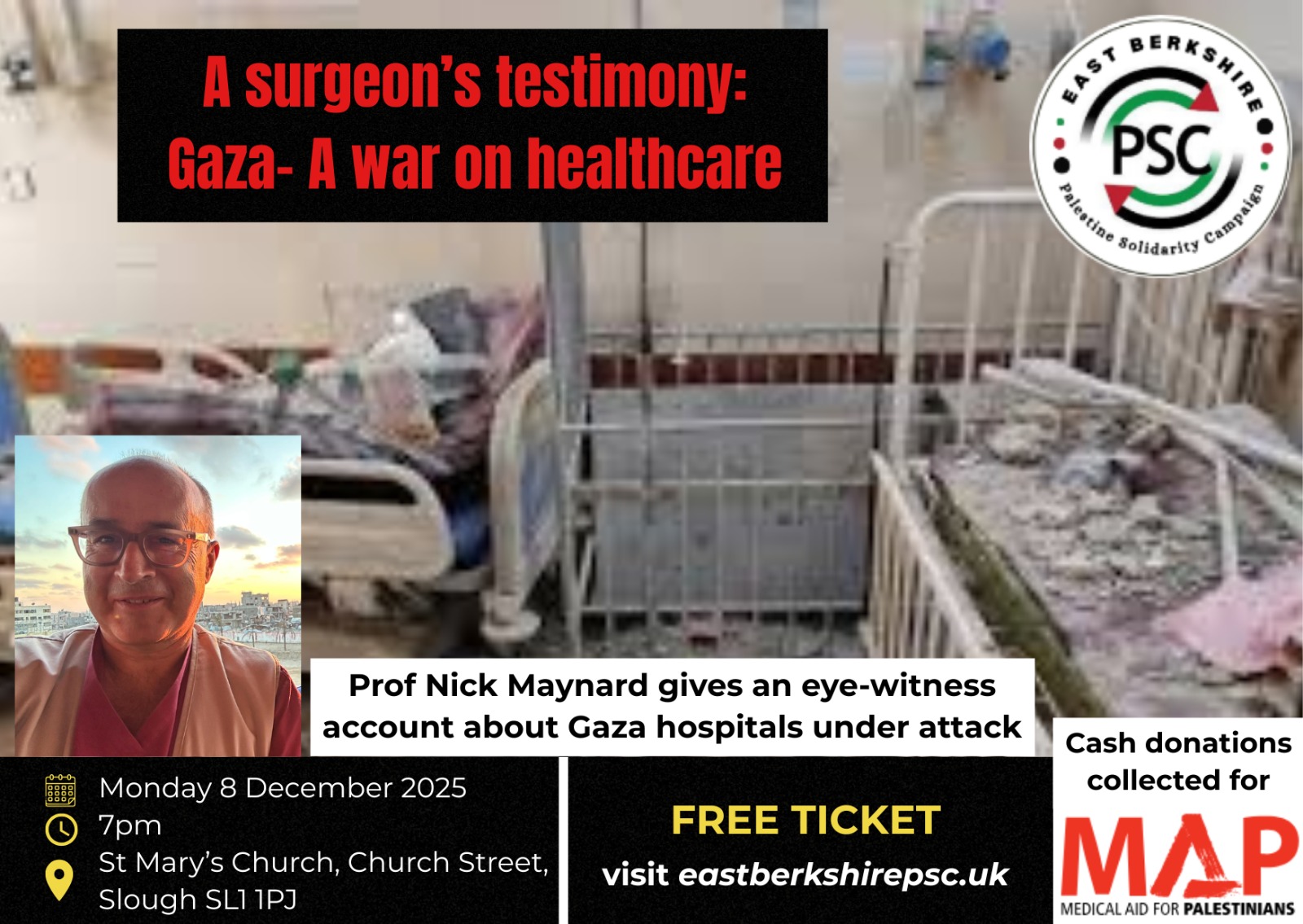 A surgeon's testimony: Gaza - a war on healthcare - Palestine ...