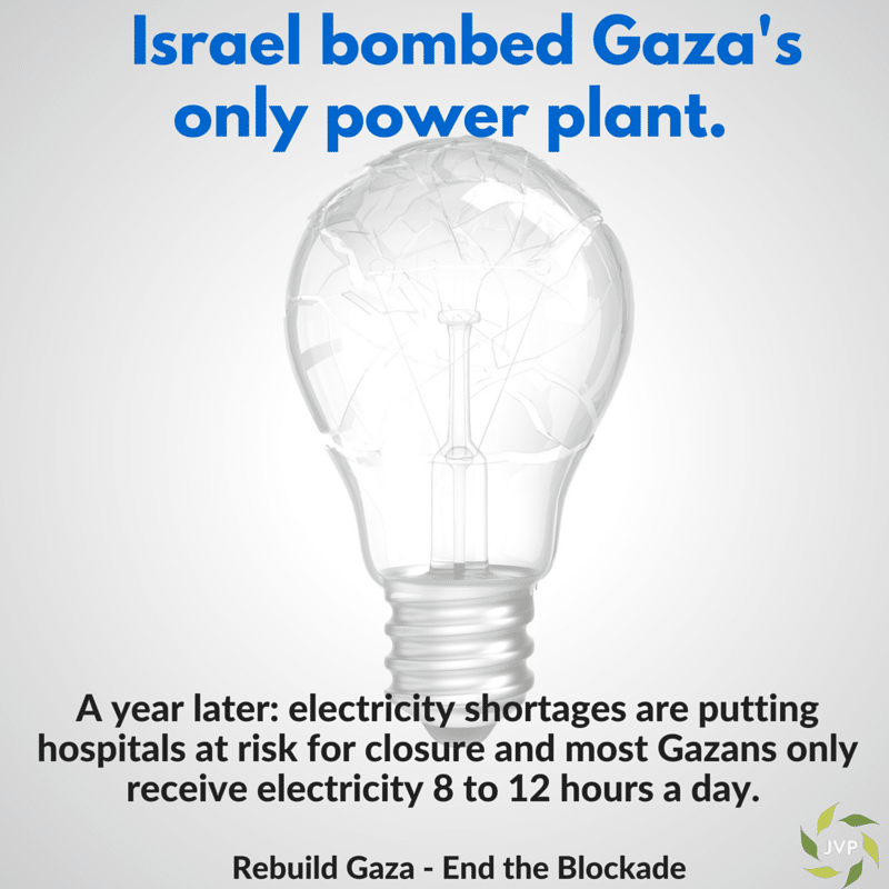 electricity shortages - Palestine Solidarity Campaign