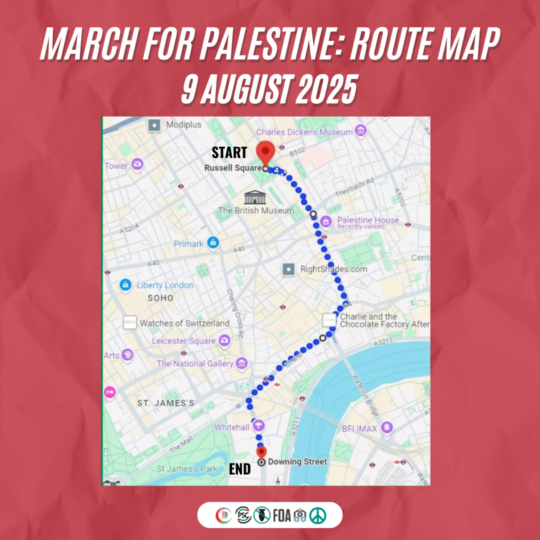 National March for Palestine - Stop Starving Gaza - Stop Arming Israel ...