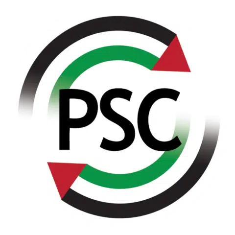 roundel logo transparent - Palestine Solidarity Campaign